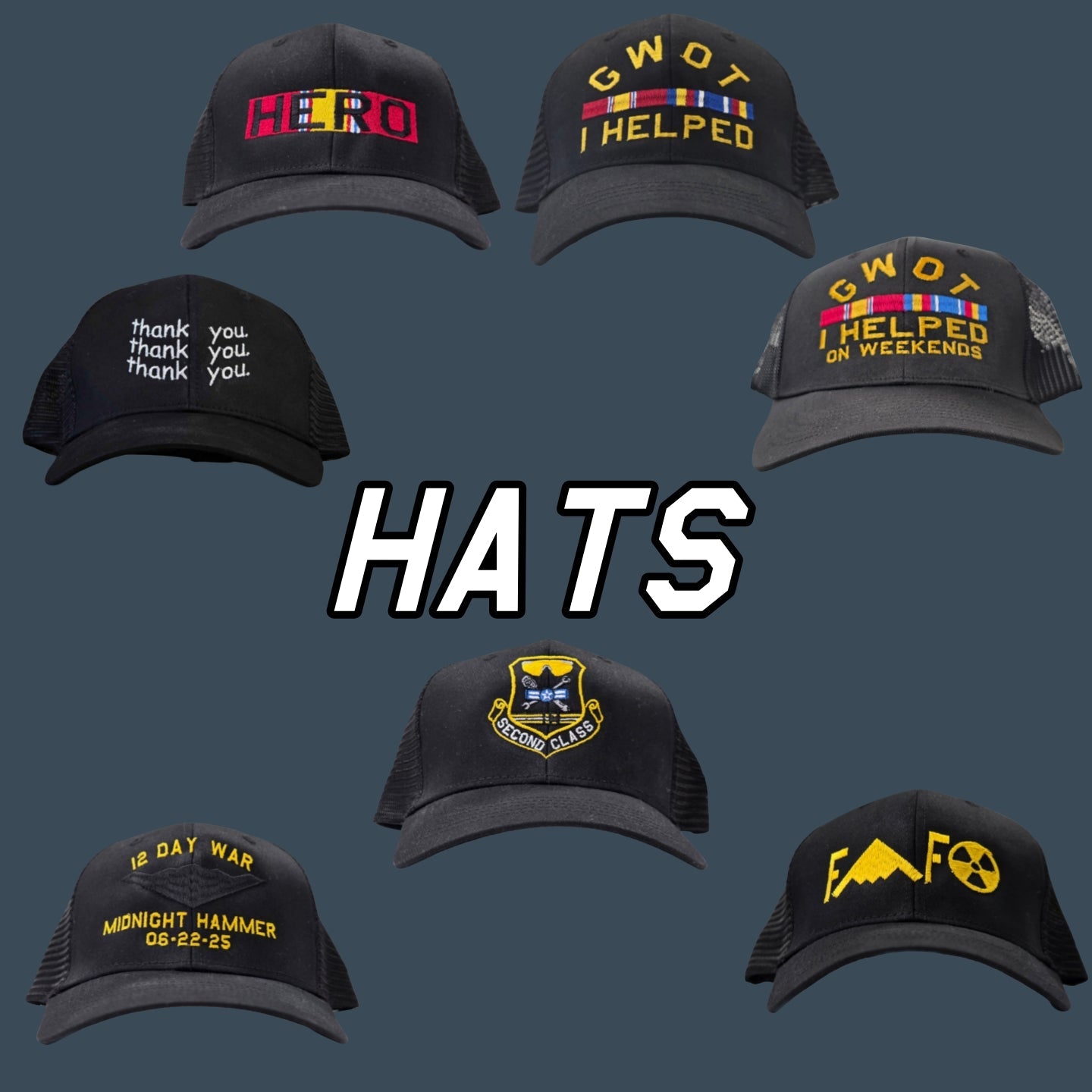 HATS – A2C Merch